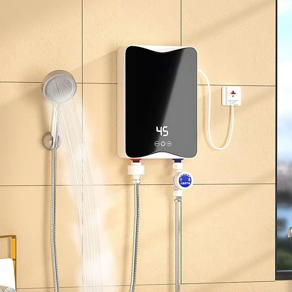 Boiler electric instant pentru apa calda, fara rezervor, cu afisaj ...