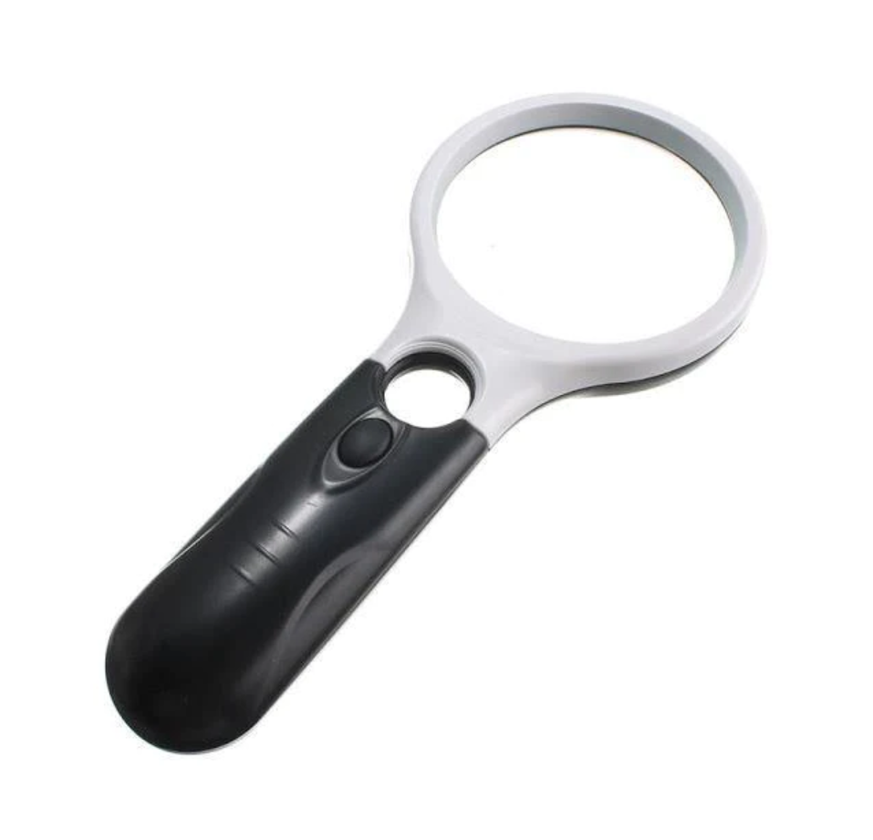 Lupa cu 3 LED-uri, profesionala